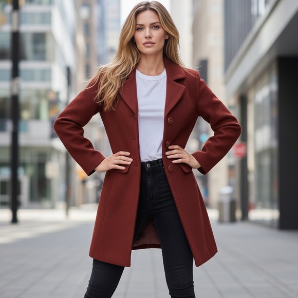 kate spade | Jackets & Coats | Kate Spade New York Wool Blend Coat ...